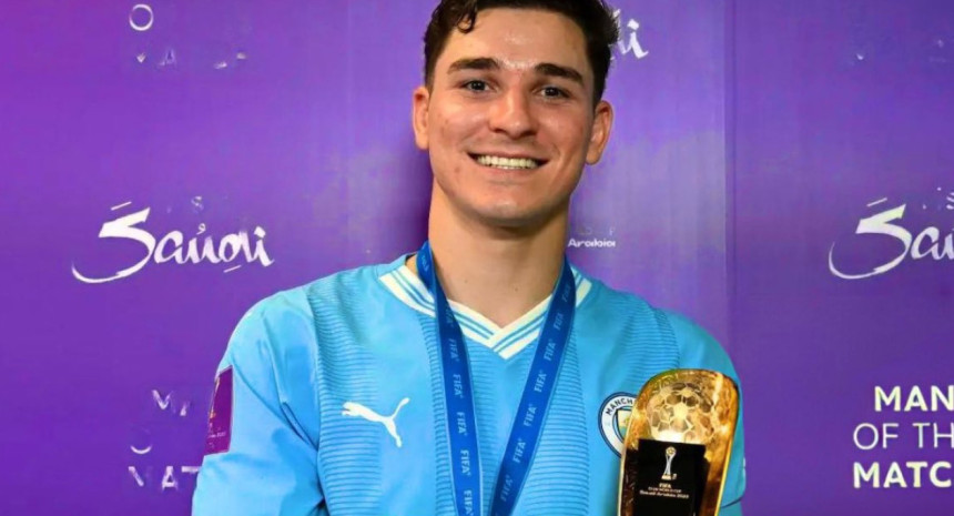 Julián Álvarez El Mejor Jugador De La Final Del Mundial De Clubes Así