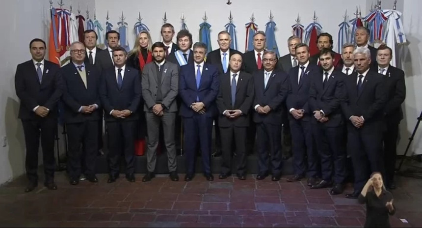 En Tucumán El Presidente Javier Milei Firmó El Pacto De Mayo Con Los